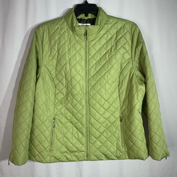 Judith Hart | Jackets & Coats | Judith Hart Green Puffer Jacket Size 2x ...